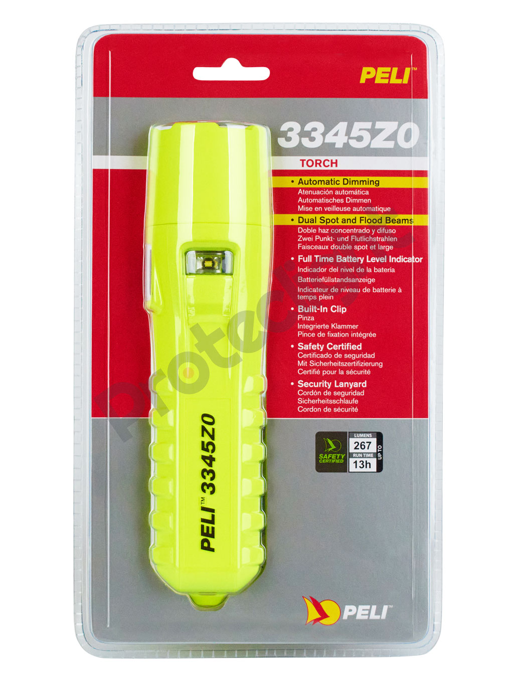 Torche Peli™ 3345Z0 ATEX Zone 0 : achetez au meilleur prix sur Proteclight