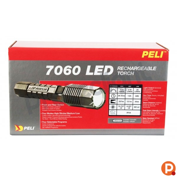 Torche Tactique Peli™ 7060 Rechargeable : achetez au meilleur prix sur ...